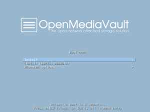 OpenMediaVault安装与配置教程